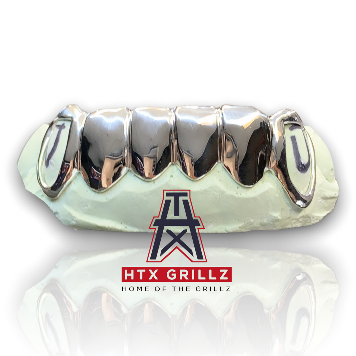 CUSTOM 6 PIECE OPEN FACE K9'S 10K 14K SOLID GOLD OR PLATED GOLD GRILLZ ...
